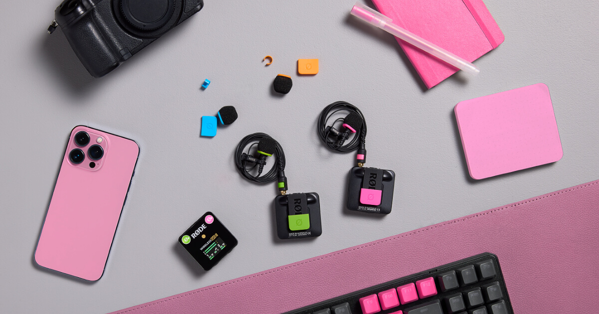 COLORS 3 | Set 3 for Lavalier II and Wireless GO | RØDE Microphones (GB)