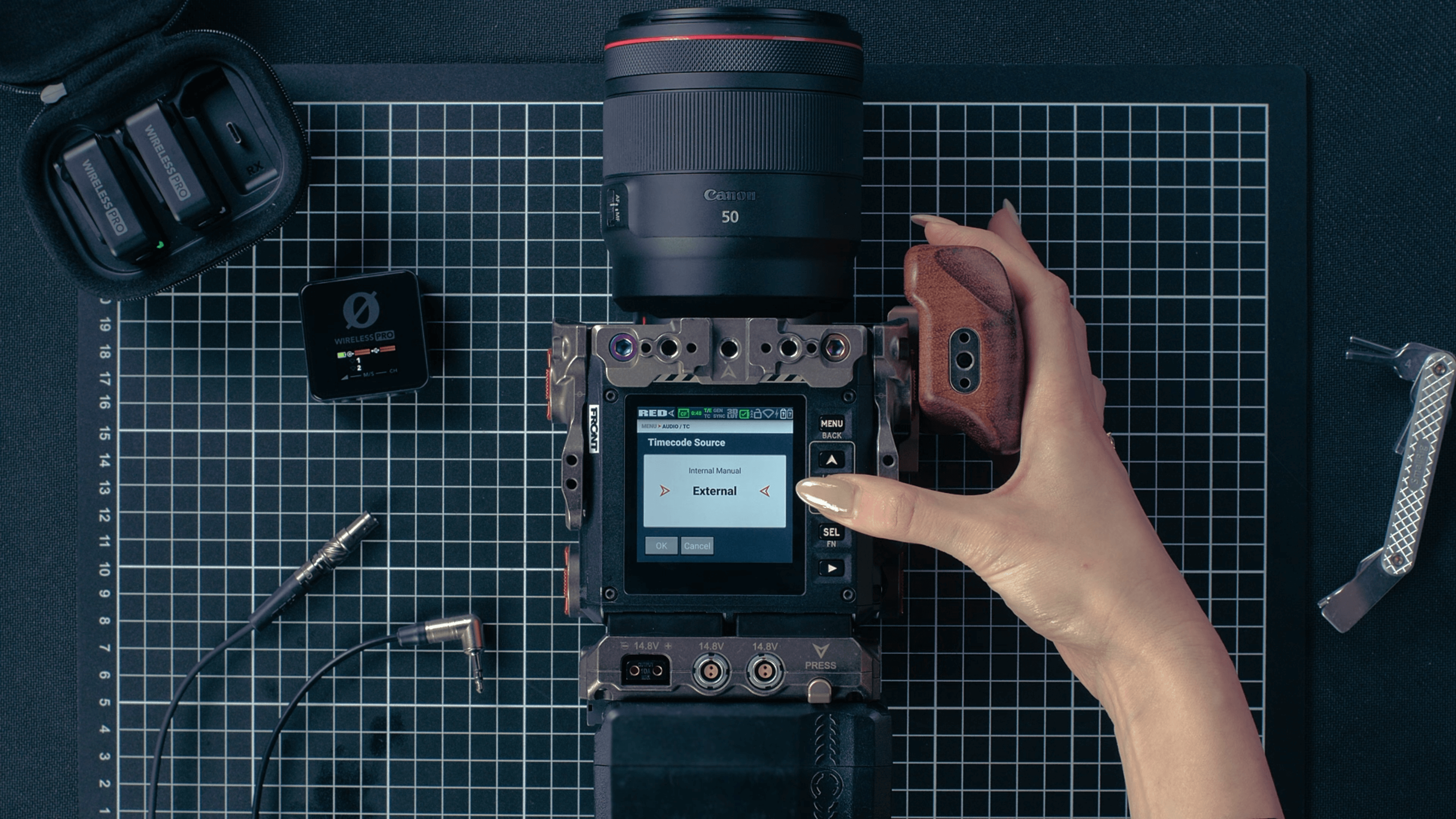 Using Timecode on the RED KOMODO 6K and KOMODO X With Wireless PRO | RØDE