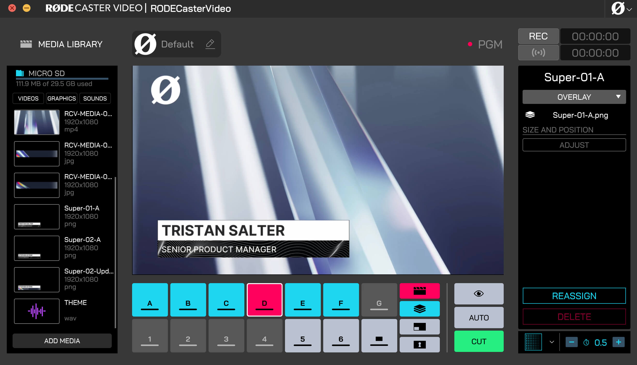 RØDEGuía del usuario de Caster Video | Creación y edición de gráficos ...