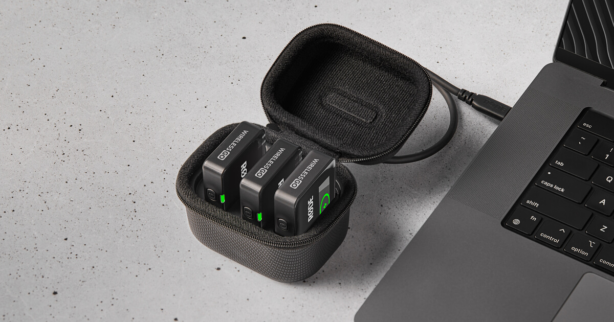 Wireless GO User Guide | Configuration with RØDE Central | RØDE