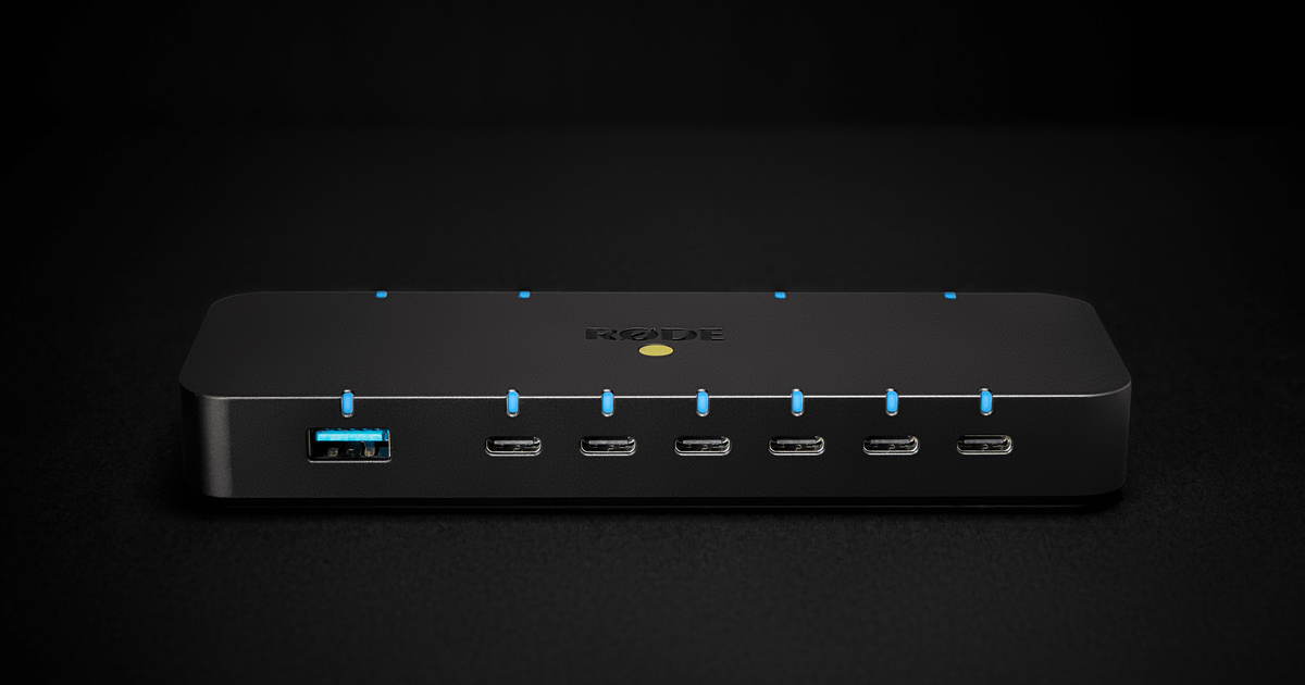 RØDE Hub | High-performance USB Hub | RØDE (CN)