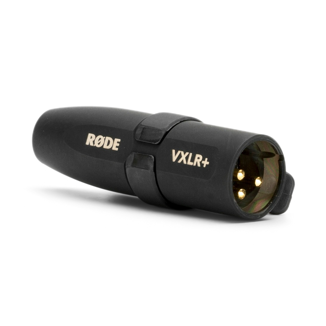 RØDE VXLR+ | 3.5mm TRS to XLR Adaptor | RØDE